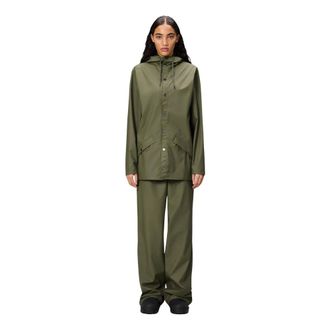 Rains Femme, Vestes, Vert, Taille: 44 FR The Jacket