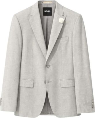 HUGO BOSS Homme, Costumes, Gris, Taille: 2XL Huge Peak M&eacute;lange Jacket