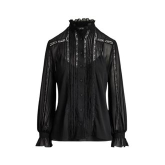 Ralph Lauren Bluse aus Webstoff - - Blouses & Shirts - Damen - Schwarzk - M