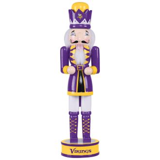 Foco Minnesota Vikings NFL Nussknacker Holzfigur 35cm