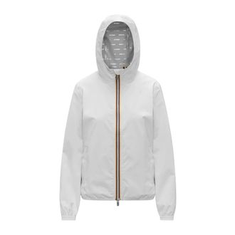 K-Way Short Jacket - - Jackets - Damen - Wei&szlig; - L