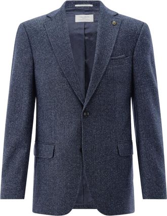 Carl Gross Sakko aus einem Wollgemisch mit Seide und Stretch, Modern Fit in