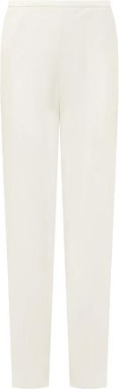 Emporio Armani Femme, Pantalons, Blanc, Taille: 44 FR Pantalon droit