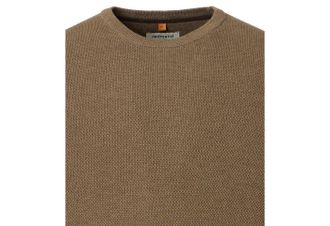 Redmond Strickpullover Redmond Strick-Pullover &Uuml;bergr&ouml;&szlig;e braun melange