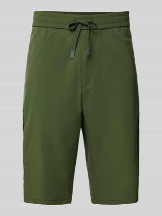 HUGO BOSS Bermudas mit elastischem Bund und Cargotaschen