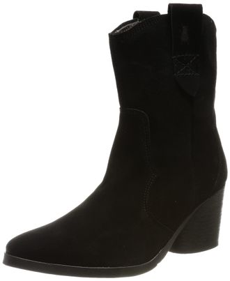 FLY London Fly London Damen Alba825fly Stiefelette, Schwarz, 38 EU