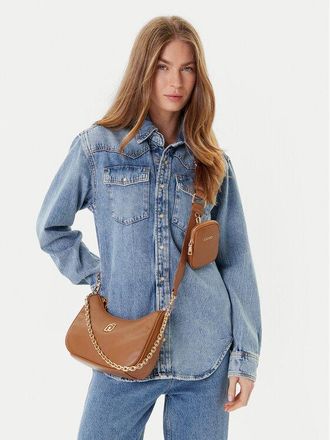 Liu Jo Handtasche S Hobo AF5180 E0077 Braun