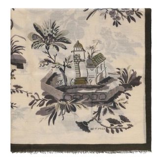 Etro Wollschal - - Accessories - Damen - Beige - ONE SIZE