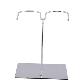 SOLUSTRE Stiefelhalter Aus Edelstahl Spezieller Stiefel-aufbewahrungshalter Silberfarben Robust Und Langlebig Für Präsentation Von Stiefeln