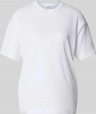 Anine Bing Regular Fit T-Shirt aus reinen Leinen