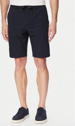 HUGO BOSS Stoffshorts 50562365 Dunkelblau Regular Fit