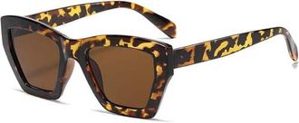 Generic Lunettes de soleil rétro oeil de chat pour dames en plein air, vacances, protection solaire, lunettes de vue de rue (couleur : G, taille : moyen) 2026