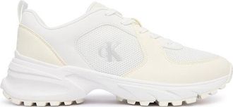 Calvin Klein Sneakers Hike Runner Lace Up Su Mesh Wmn HW0HW03440 Wei&szlig;