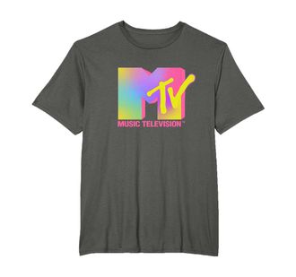 Giesswein Pink Neon Retro Music Television T-Shirt