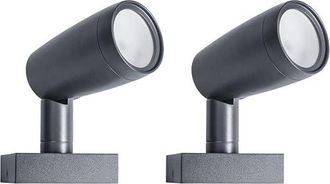 Ledvance Smarte LED Gartenleuchte mit WiFi Technologie, Erweiterungspaket mit 1 Spot-Strahler f&uuml;r Au&szlig;en, RGB-Farben &auml;nderbar, Kompatibel mit Google und Alexa V