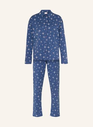 Mey Mey Schlafanzug Serie Polar Sky blau
