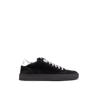P448 Schwarzer Wildleder-Sneaker - - Shoes - Herren - Schwarzk - 39 EU