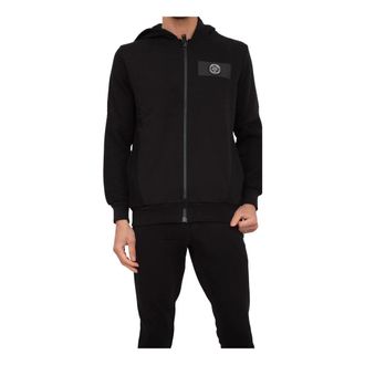Plein Sport Stylischer Sweatshirt f&uuml;r M&auml;nner - - Sport - Herren - Schwarzk - M