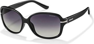 Polaroid P8419 KIH/IX BLACK Sunglasses Womens Polycarbonate, Standard, 58