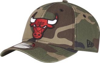 New Era Washed Camo 9Forty Adjustable Cap Chicago Bulls Camouflage, Size:ONE Size