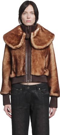 Charlotte Knowles Eliza Shearling Jacket