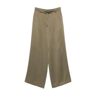 Dries Van Noten Penn Weite Hose - - Trousers - Damen - Gr&uuml;n - M