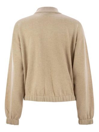 Fabiana Filippi Womens Drawstring-Neck Bomber Jacket Aw25 W