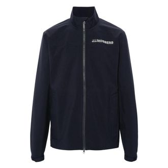 J.Lindeberg Blaue Freizeit-Polyester-Regenjacke - - Jackets - Herren - Blau - M