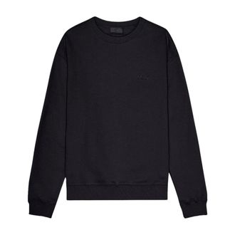 Nn.07 David Crewneck - - Sweatshirts & Hoodies - Herren - Schwarzk - M