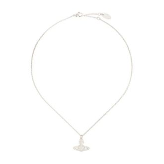 Vivienne Westwood Femme, Accessoires, Gris, Taille: ONE Size Grace Bas Relief Pendant