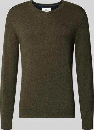 s.Oliver Red Label Pullover mit Logo-Detail