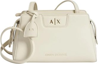 A|X Armani Exchange Femme, Sacs, Blanc, Taille: ONE Size Amelie M Crossbody Bag