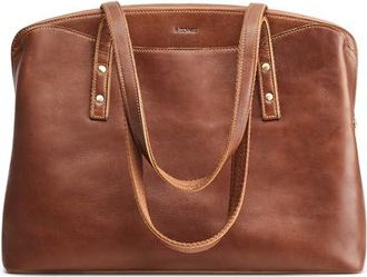 S-Zone Sacs Hobo en cuir véritable pour femme - Sacs à main à bandoulière, cognac