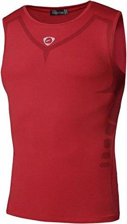 Jeansian Jeansian Homme Debardeurs De Sport Outdoor Tops Tee Men Summer Vest Sport Tank Tops LSL207 Red L