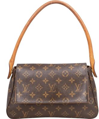 Louis Vuitton Crossbody Bags - Louis Vuitton Canvas Monogram Looping PM Shoulder - Gr. unisize - in Braun - f&uuml;r Damen