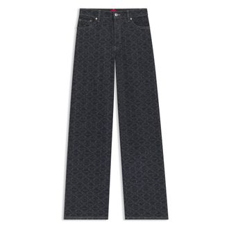 HUGO BOSS Femme, Jeans, Bleu, Taille: W27 L34 Wide Jeans