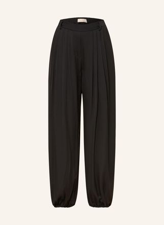 IVI Collection Ivi Collection Satinhose Mit Seide schwarz