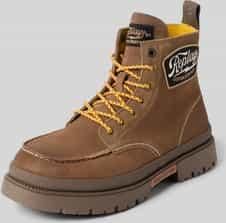 Replay Boots aus Leder mit Label-Details Modell SANDTOWN