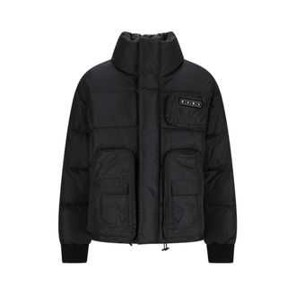 Dsquared2 Pufferjacke f&uuml;r Fischer - - Jackets - Herren - Schwarzk - M
