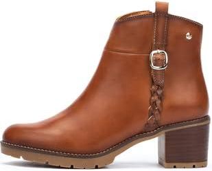 Pikolinos Bottines à Talon en Cuir LLANES pour Femme Colour Brandy