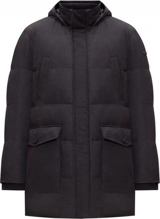 PESERICO Horizontal gesteppte Daunenjacke - - Jackets - Herren - Blau - 2XL