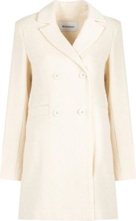 Silvian Heach Figurbetonter Zweireihiger Blazer - - Jackets - Damen - Beige - L
