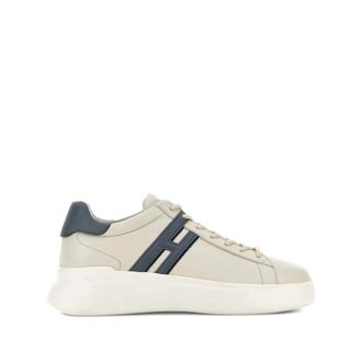 Hogan Homme, Chaussures, Gris, Taille: 43 1/2 EU H580 Allacciato H Profilo