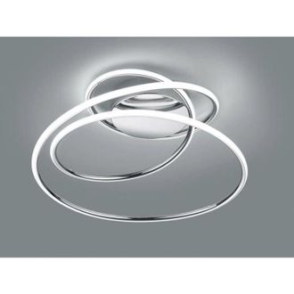 Reality Plafonnier &agrave; led bologna chrome dimmable r67051106