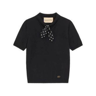 Valentino Feinstrickpullover - - Tops - Damen - Schwarzk - S