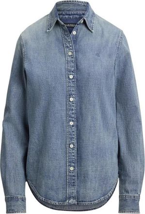 Ralph Lauren Femme, Blouses et Chemises, Bleu, Taille: 36 FR Chemise en jean