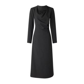 SOEUR Gedrapees Kleid - - Dresses - Damen - Grau - XS