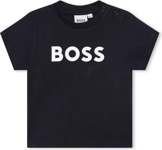 BOSS Kurzarm T-Shirt Blau 100% Baumwolle 18MONATE