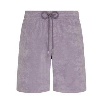 Vilebrequin Homme, Shorts, Violet, Taille: 2XL Terry Bermuda Shorts Solid