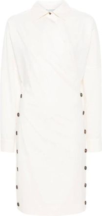Philosophy di Lorenzo Serafini Femme, Robes, Blanc, Taille: 40 FR Shirt Dress
